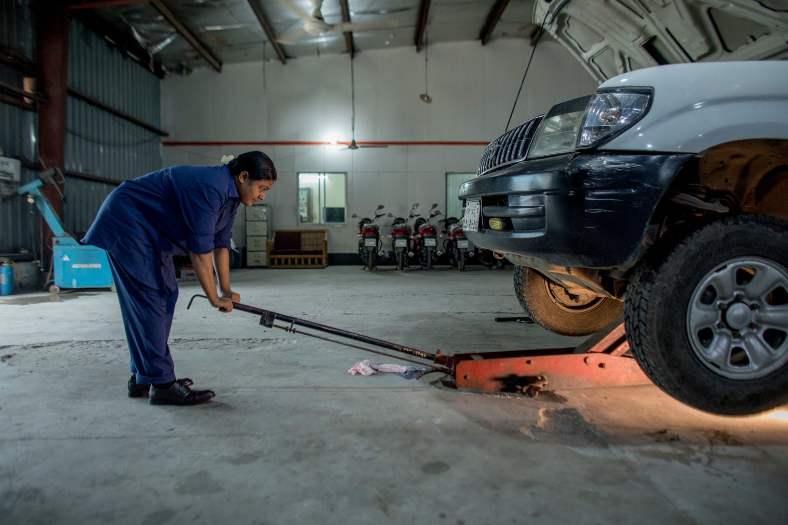 Meet the Female Car Mechanic Defying the Odds - CARE