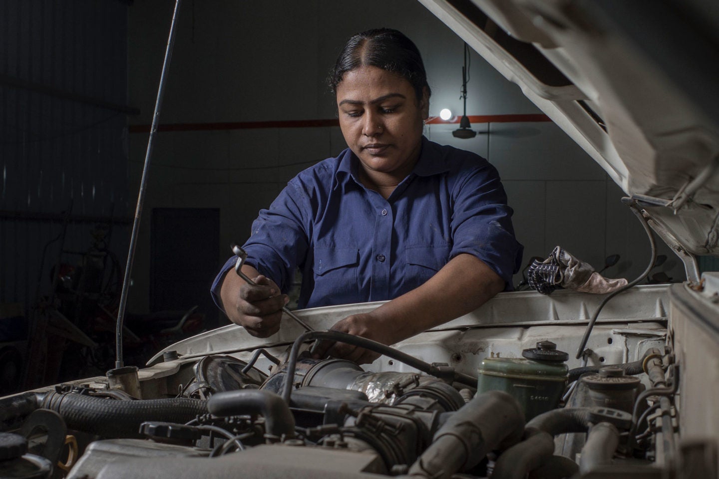 Meet the Female Car Mechanic Defying the Odds - CARE