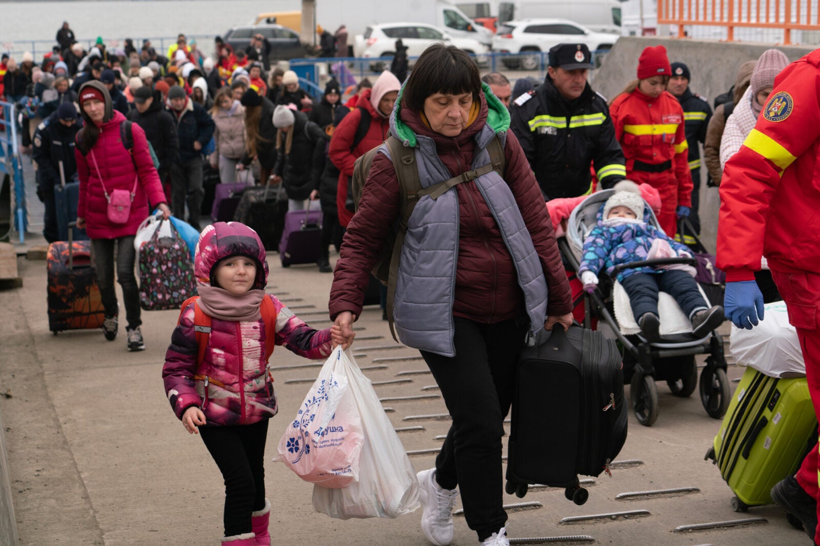 Empathy in the Ukraine refugee crisis: "We know what it means to be ...
