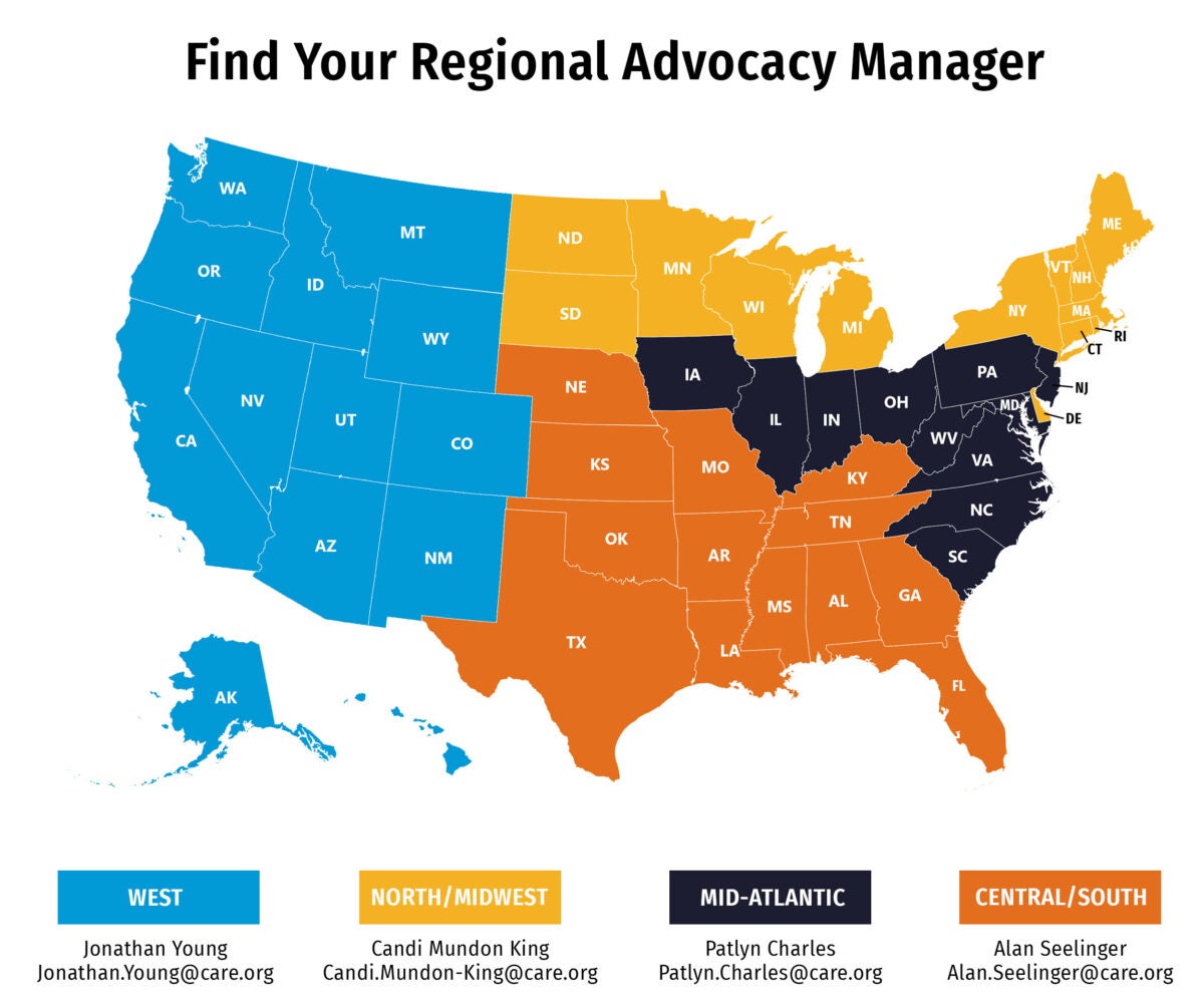 Online Action and Advocacy Center - CARE Action - CARE