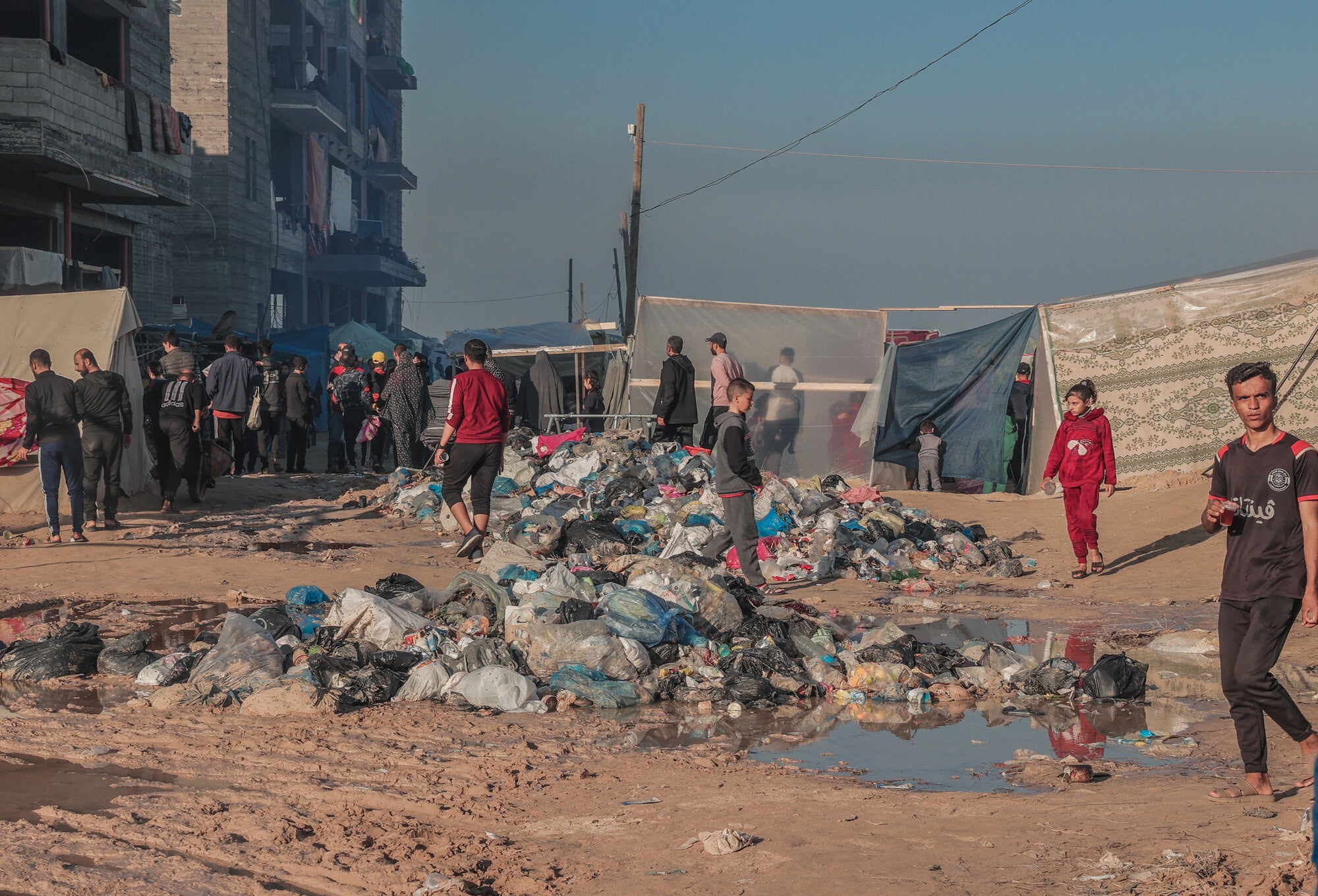 Gaza: 5 months of darkness, seen from 500 miles above earth - CARE