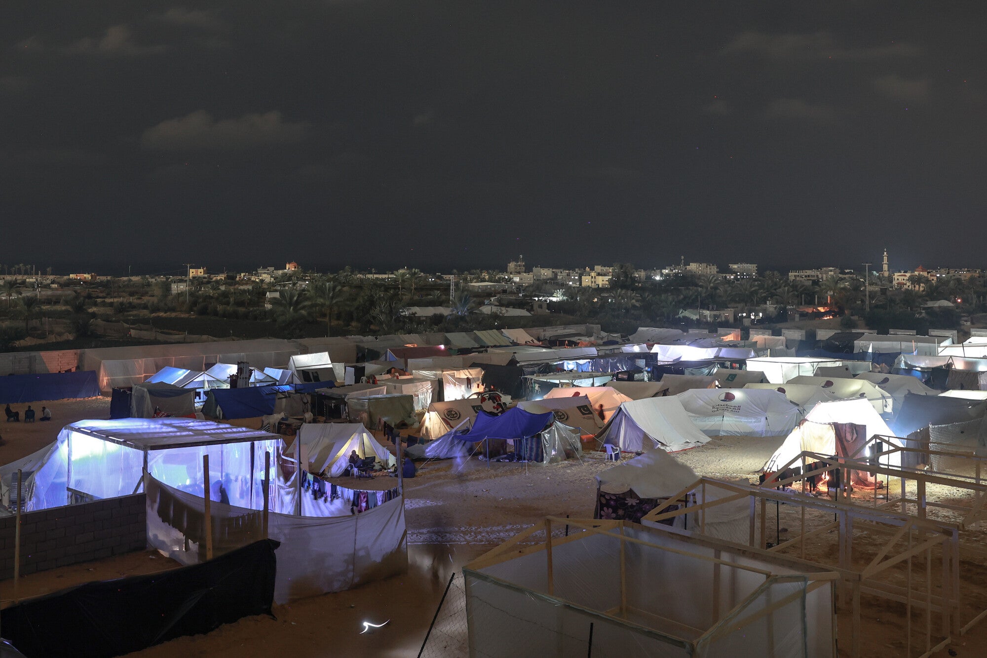 Gaza: 5 months of darkness, seen from 500 miles above earth - CARE