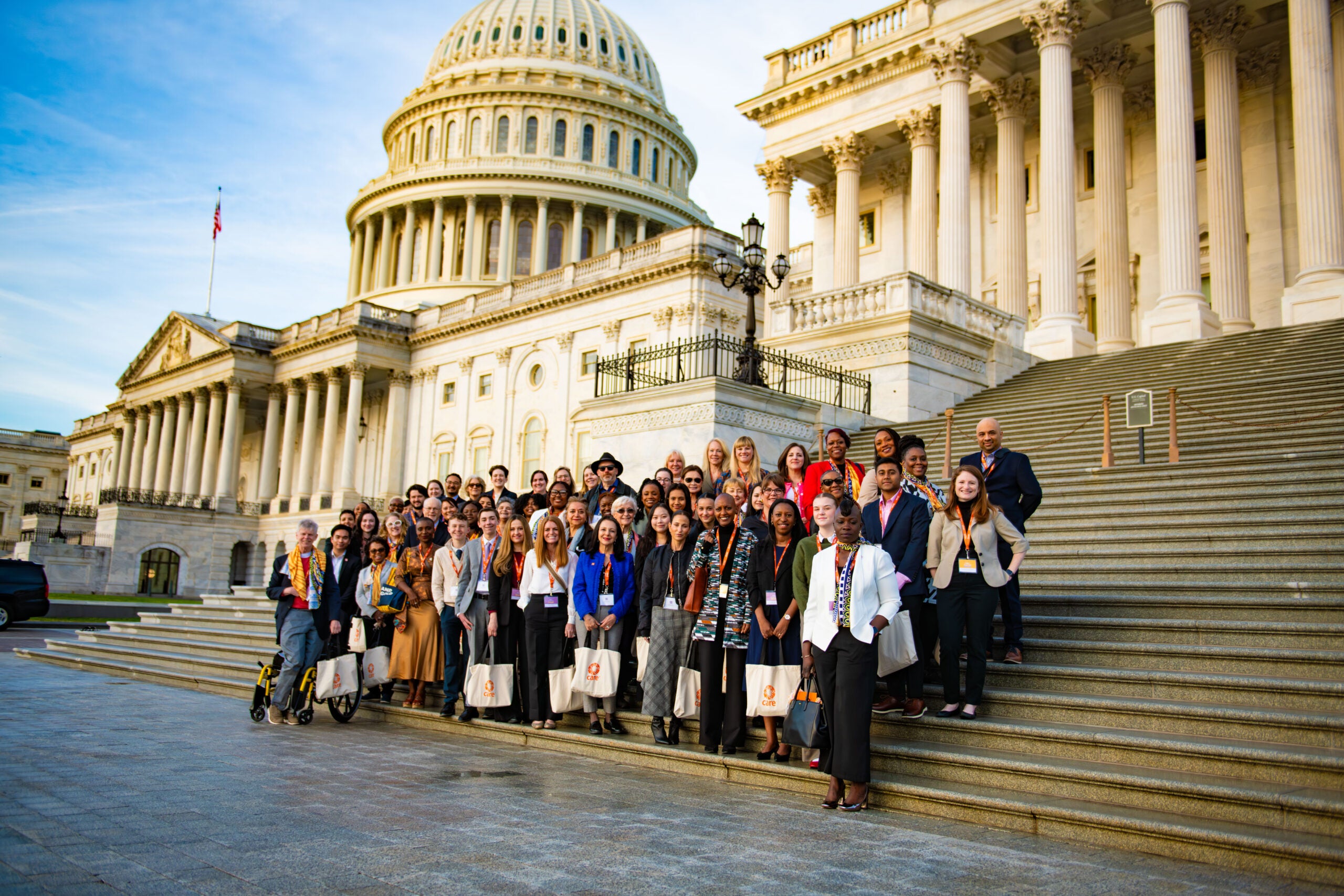 CARE on Capitol Hill: Volunteer advocates wrap up day of meetings with ...