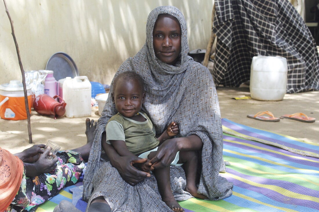 Fleeing Sudan, praying that both mother and baby will live - CARE